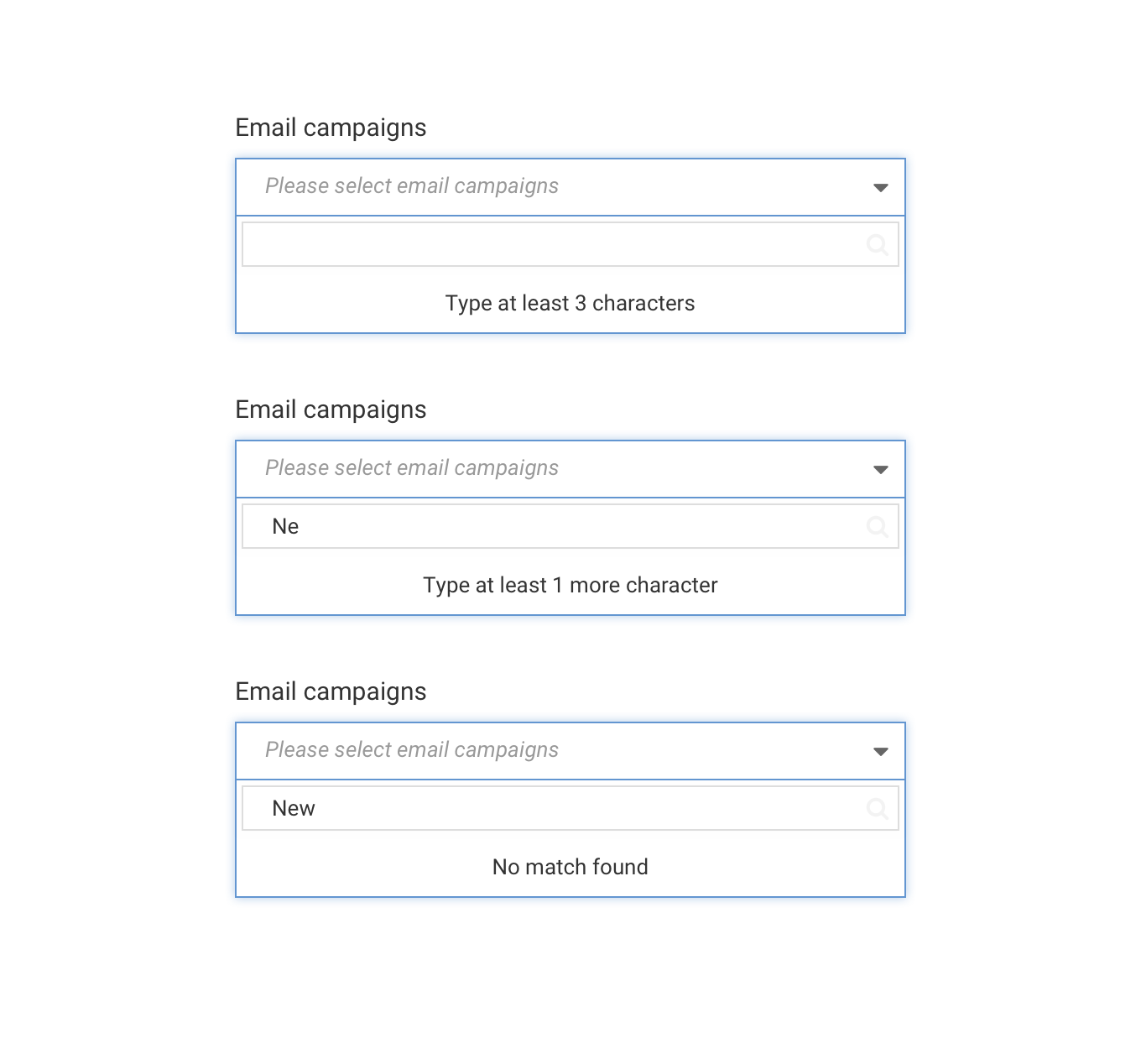 Multiselect Guidelines — Emarsys Design System
