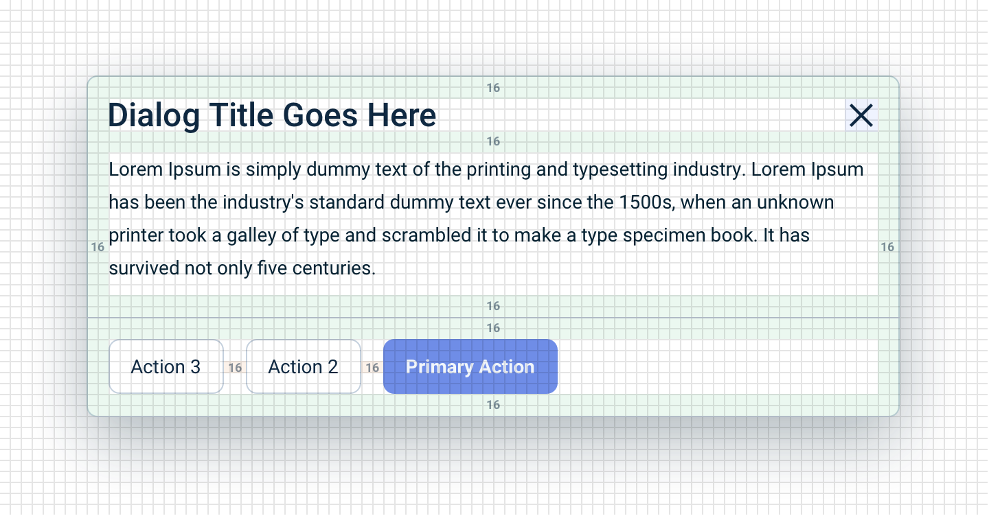 Spacing Guidelines — Emarsys Design System