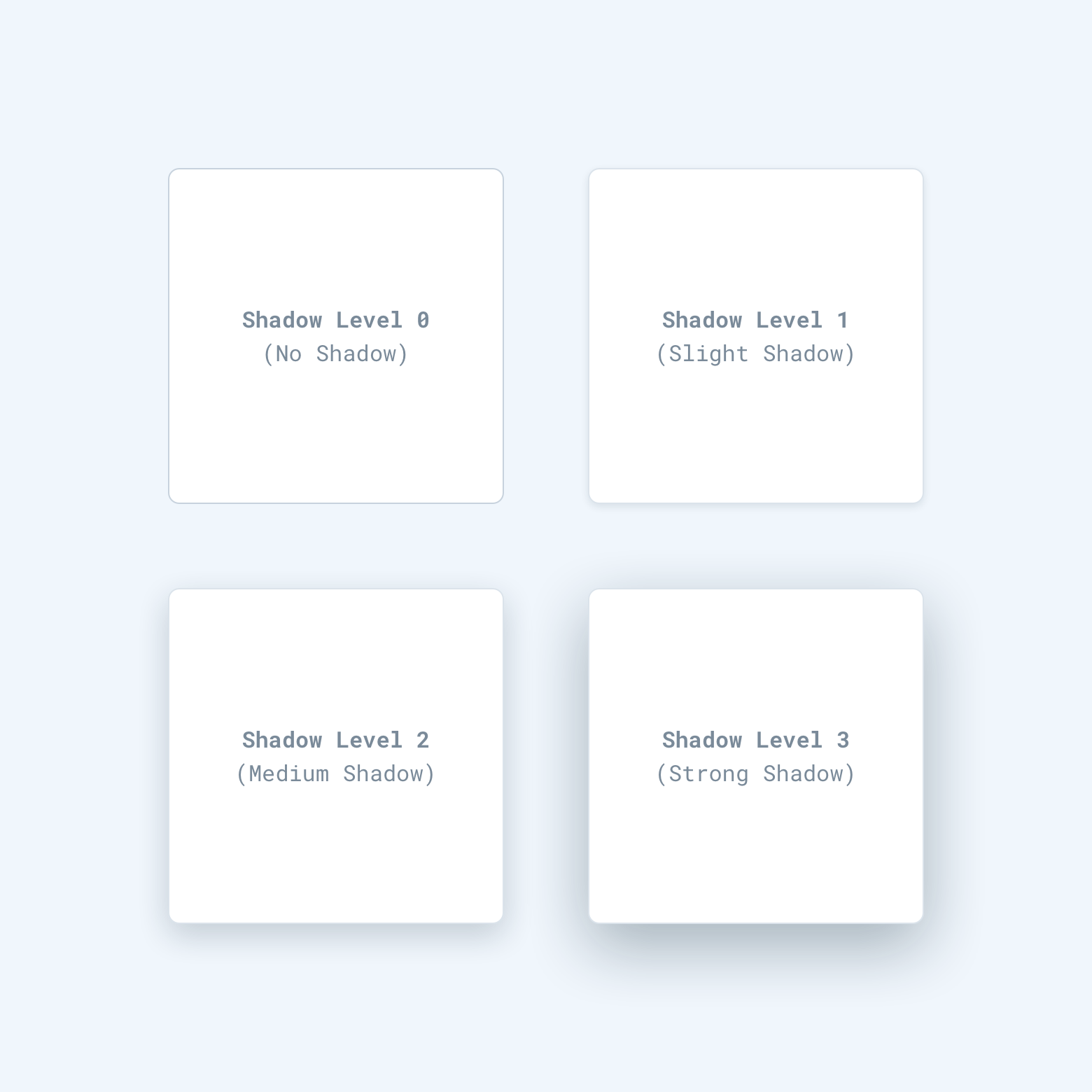Elevation and Shadows — Emarsys Design System